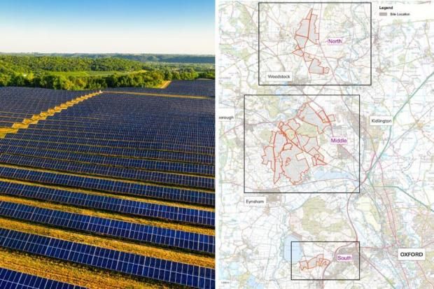 Controversial supersize solar farm receives criticism from an Oxfordshire MP